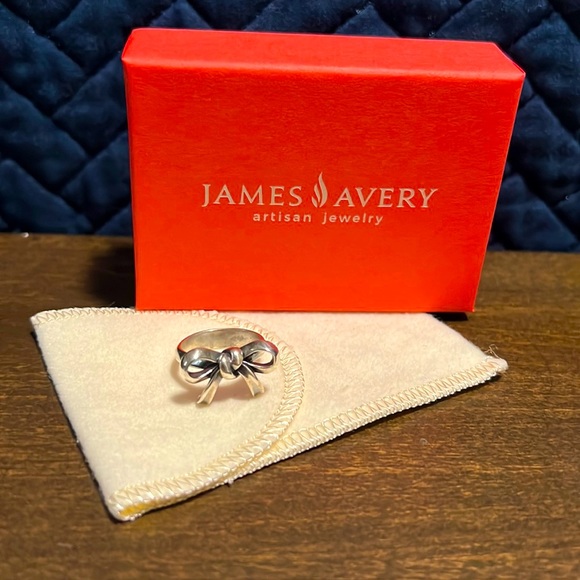 James Avery | Jewelry | James Avery Retired Style Bow Ring Size 6 ...